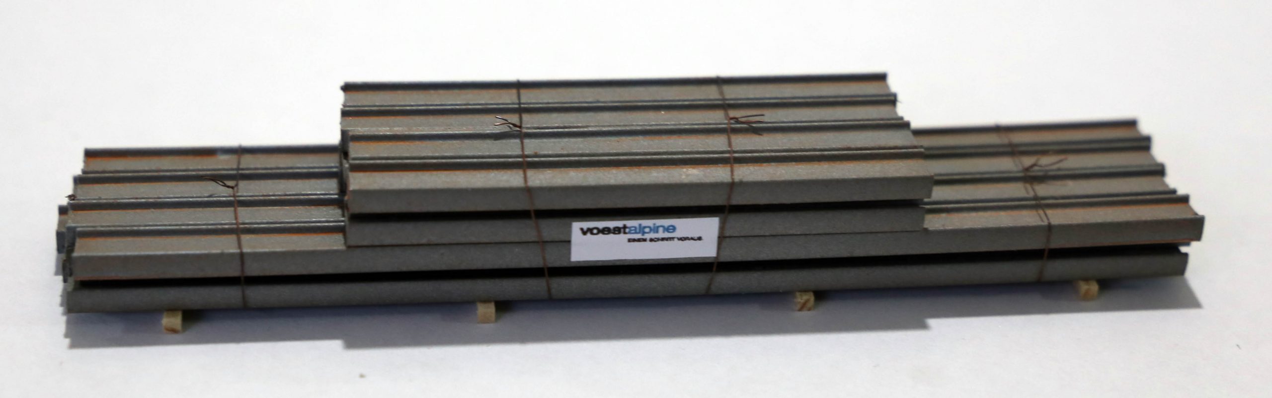 Stack of I Beams - Voestalpine - E-trains