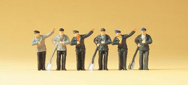 Steam Locomotive Crew - E-trains