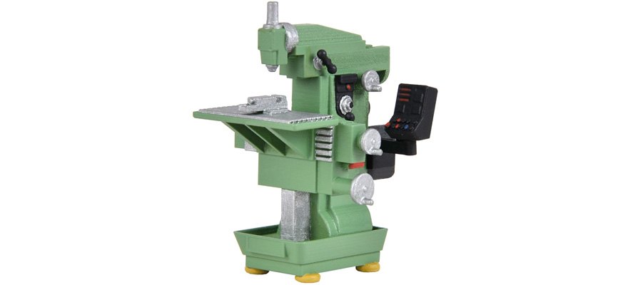 H0 Milling machine - E-trains