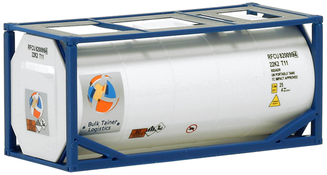 20ft Tank Container - BulkTainer - E-trains