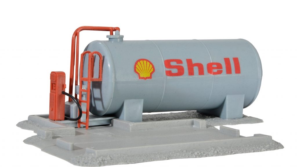 Diesel fuel station - E-trains