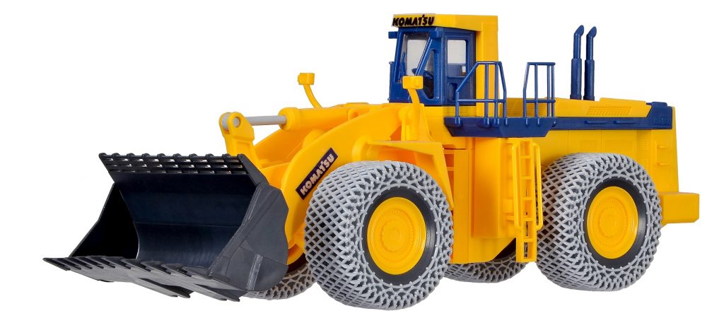 KOMATSU wheel loader WA 800-2 - E-trains