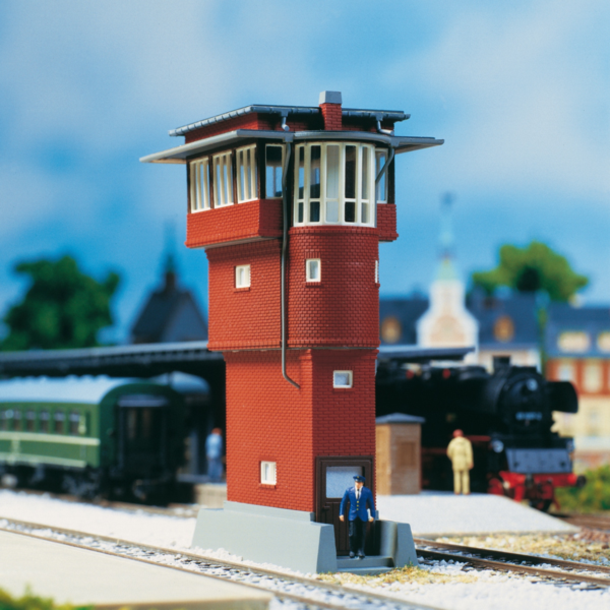Erfurt Signal Box - E-trains
