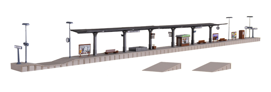 H0 Platform Seeburg - E-trains