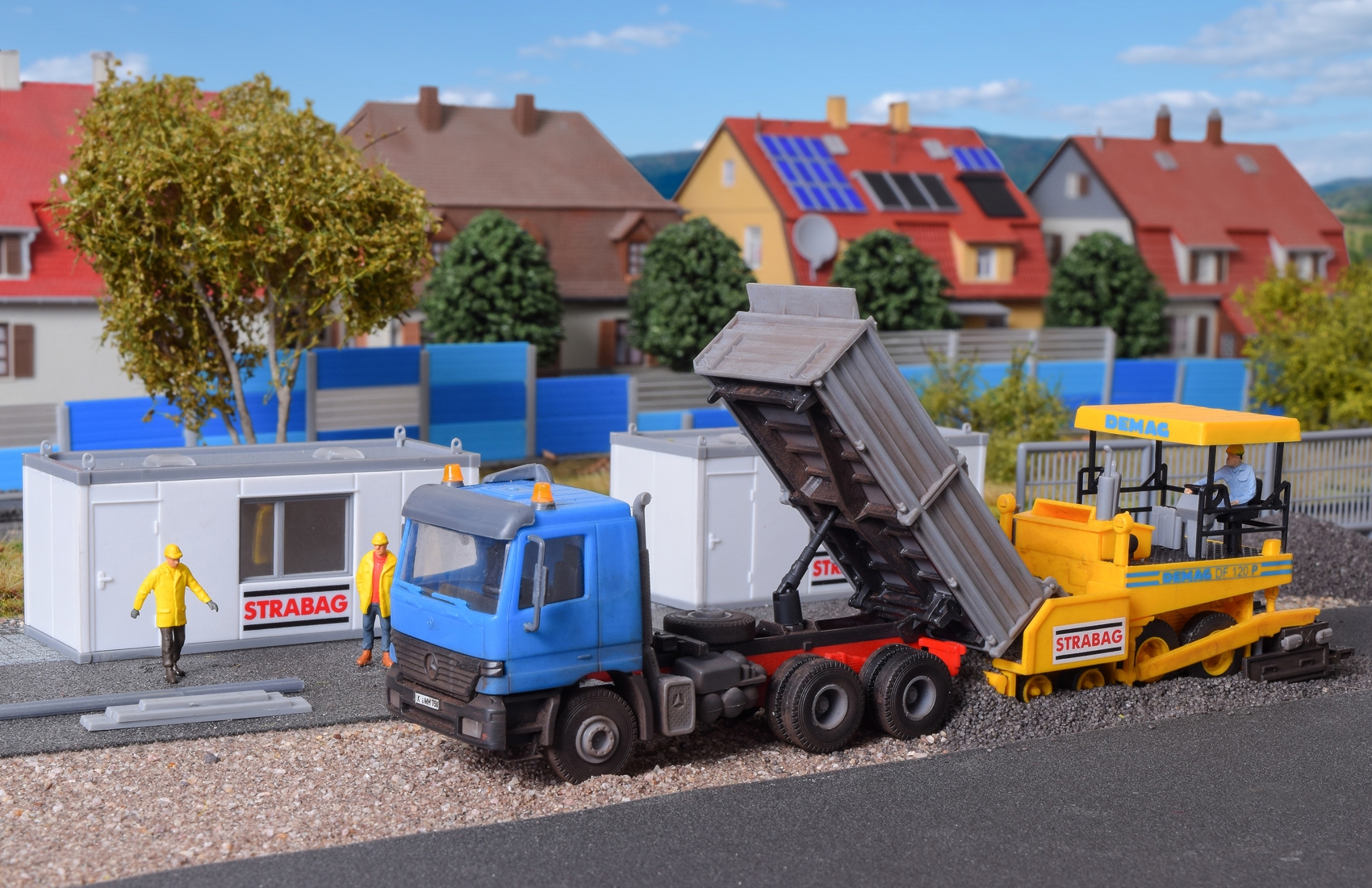 H0 Set kibri roadworks **limited edition** - E-trains