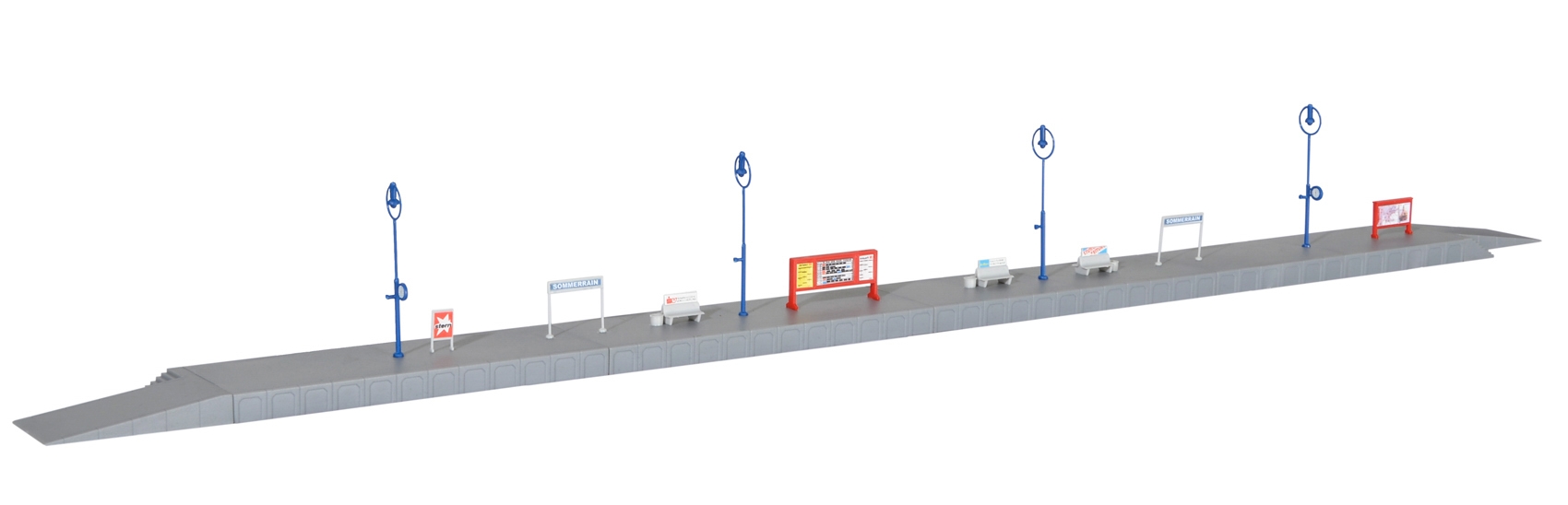 N Platform Sommerrain - Kit - E-trains