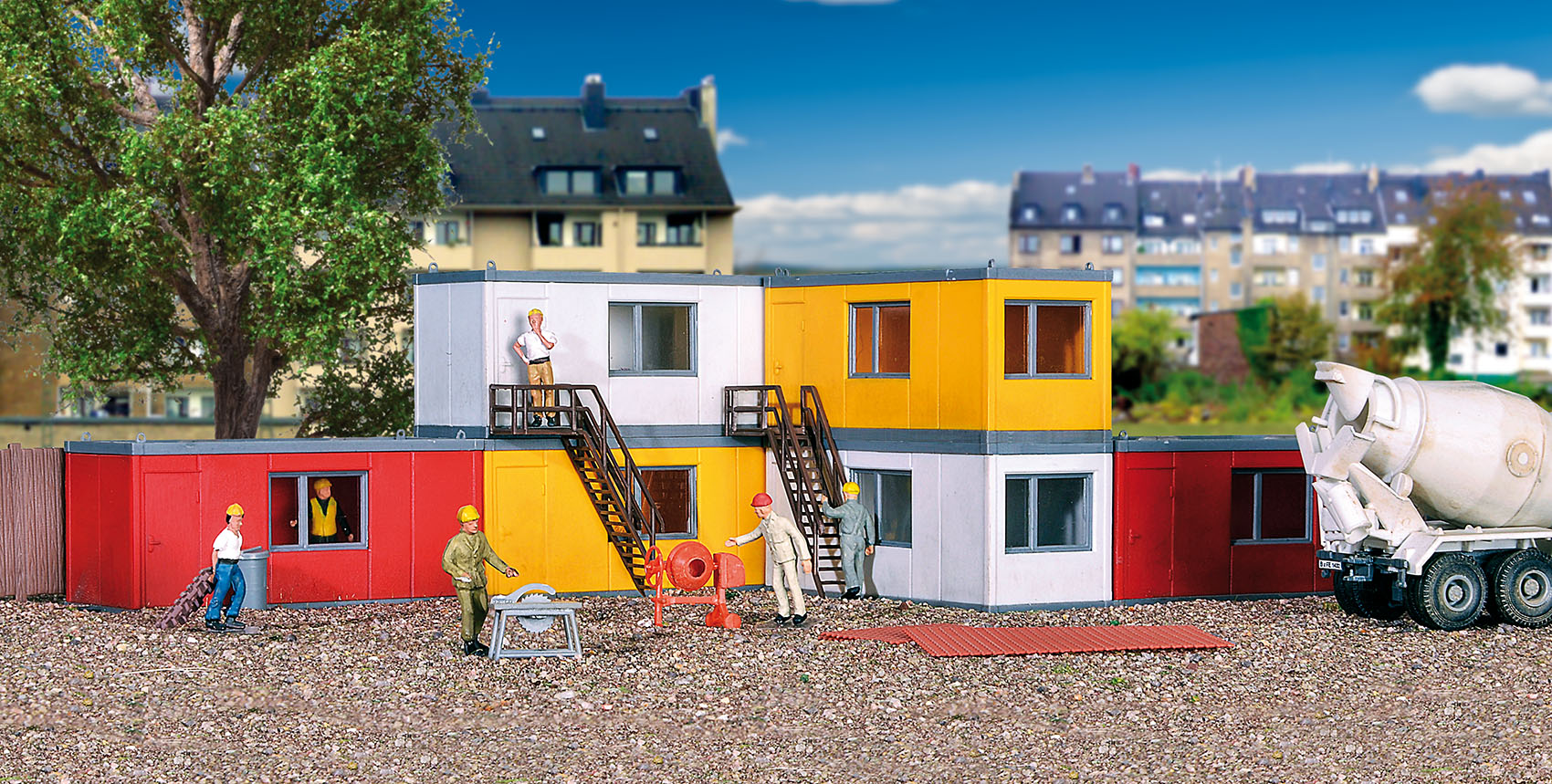 Building container, 6 pieces - Kit - E-trains