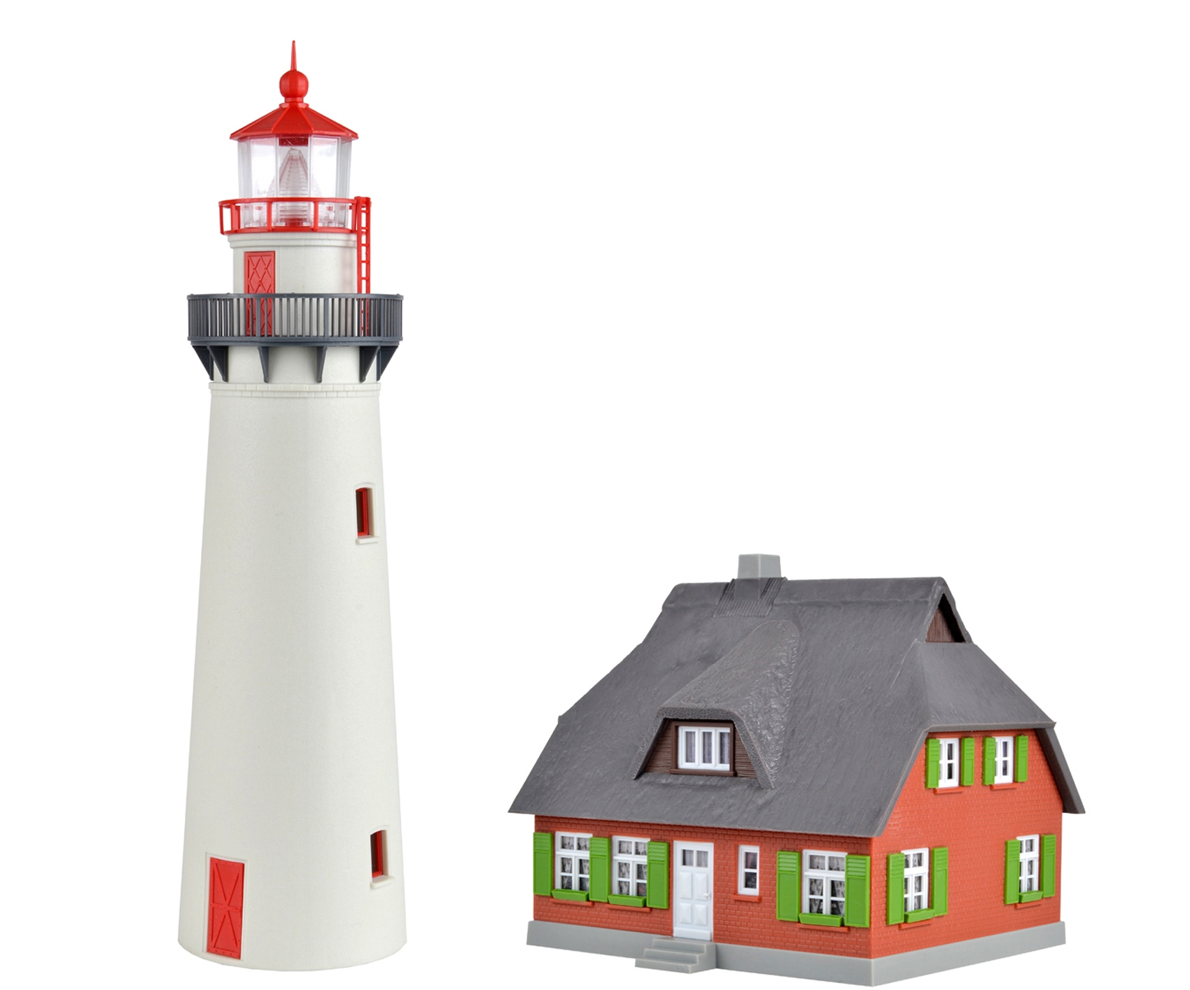 Lighthouse Hiddensee with annexe - E-trains