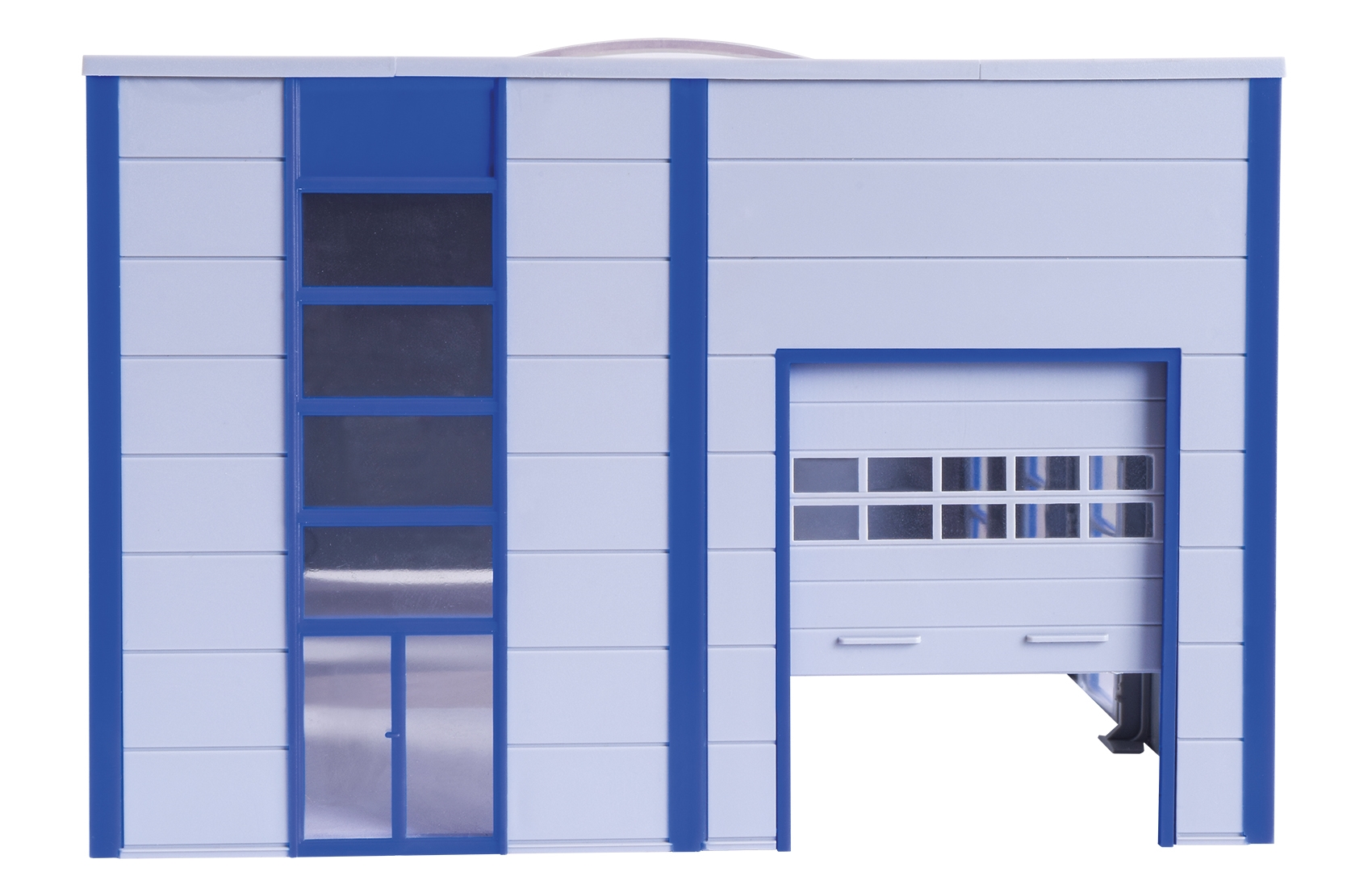 H0 Warehouse / Industrial hall, modern - Kit - E-trains