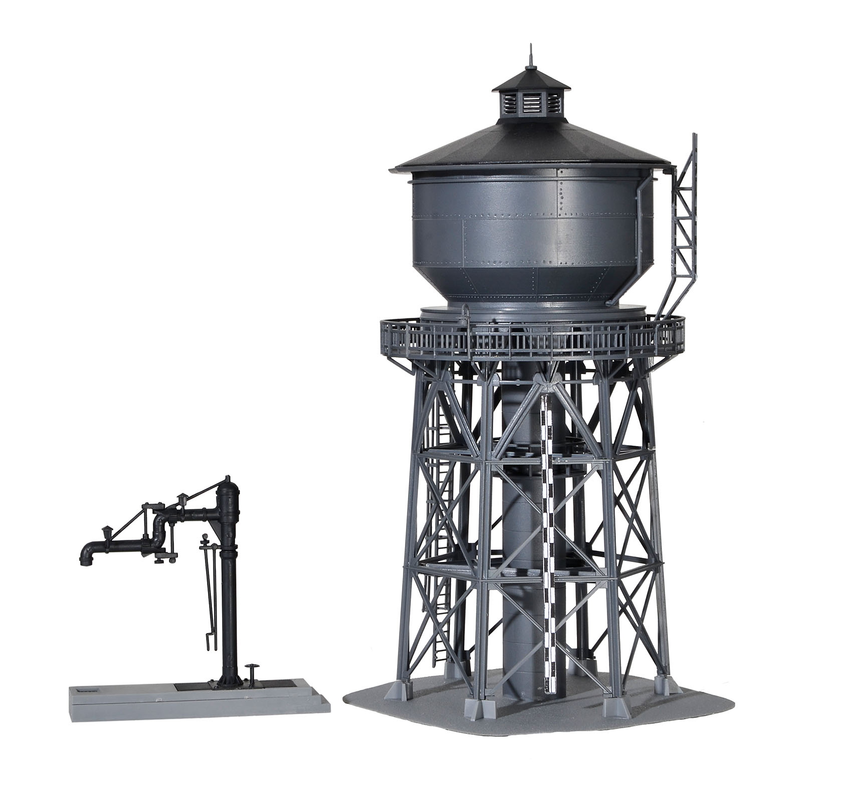Water tower with water crane - Kit - E-trains