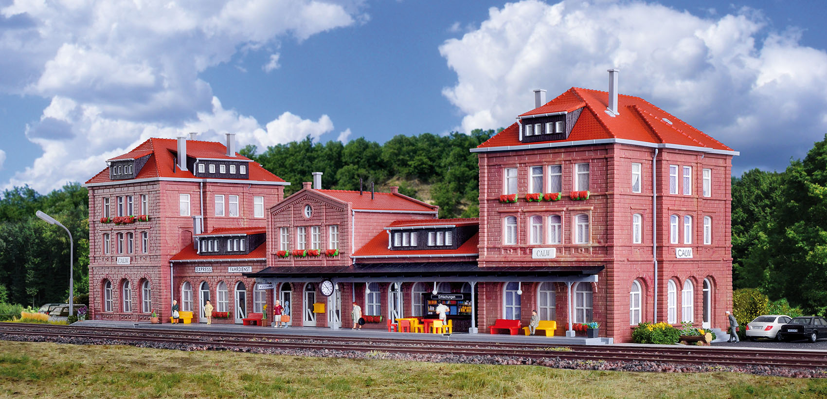 H0 Station Calw - Kit - E-trains