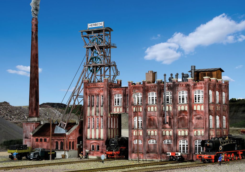 H0 Mine Herbede incl. drive - Kit - E-trains