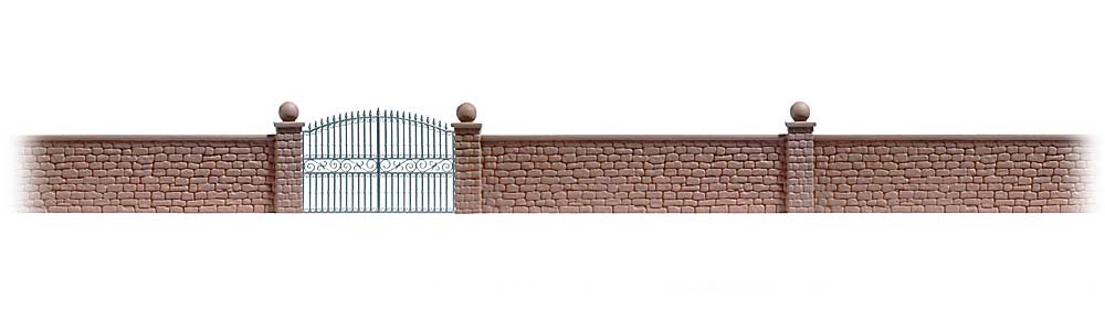Wall & Gate - Kit - E-trains