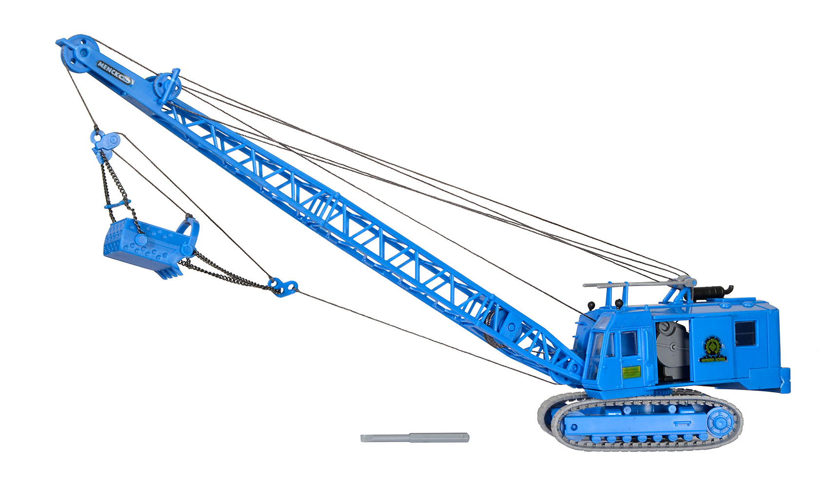 H0 Working pontoon with MENCK excavator M154 LC- Kit - E-trains