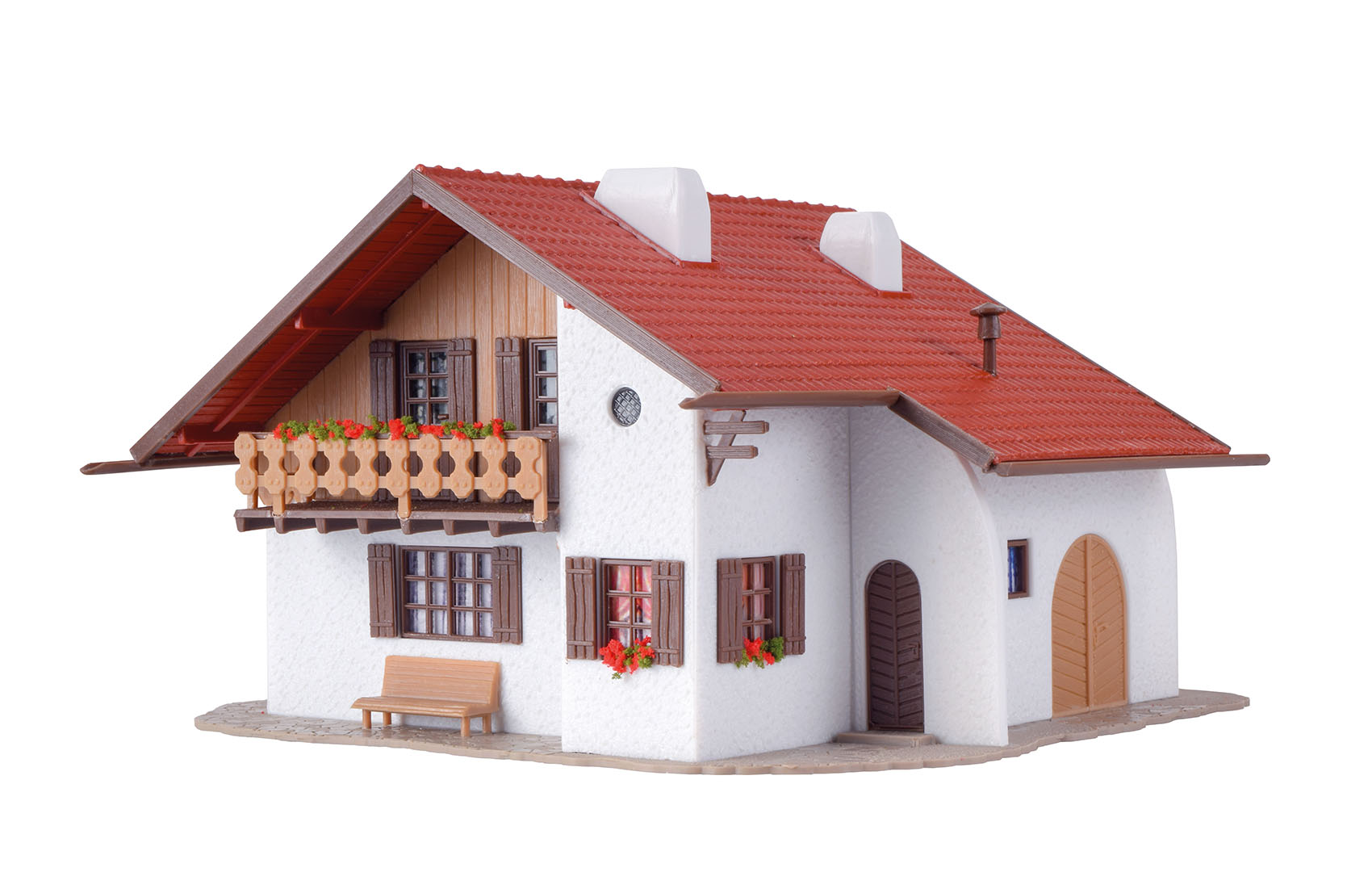 H0 Mountain cottage - E-trains