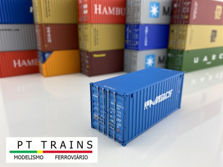 20ft DV Shipping Container - MACS - E-trains