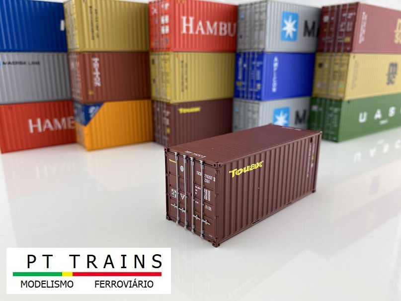 20ft DV Shipping Container - TOUAX - E-trains