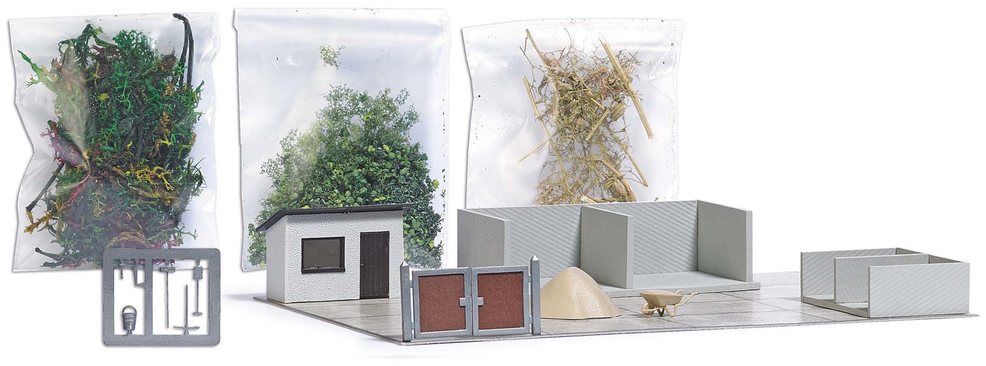 Green Waste Collection Point - Kit - E-trains