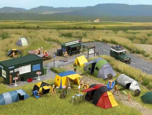 Campground Scene - Kit - E-trains