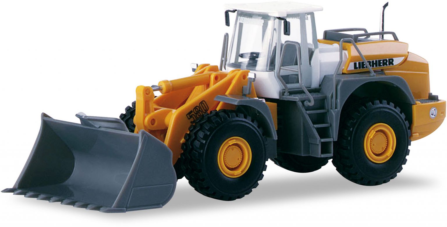 Liebherr L580 wheel loader - E-trains