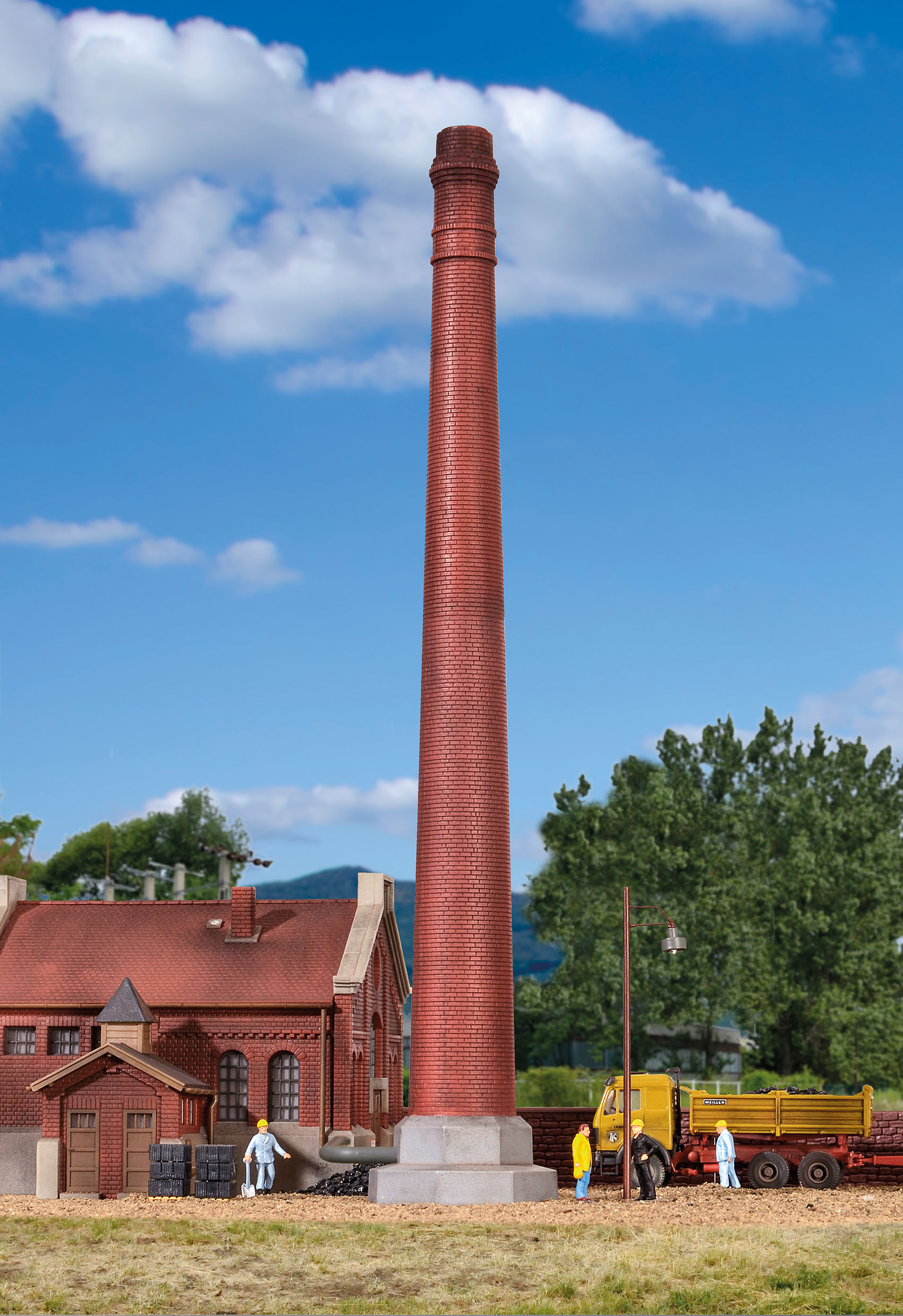 HO Industrial-chimney-kit - E-trains