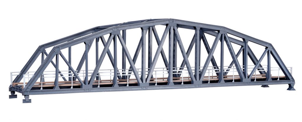H0 Steel arch bridge, single track - Kit - E-trains