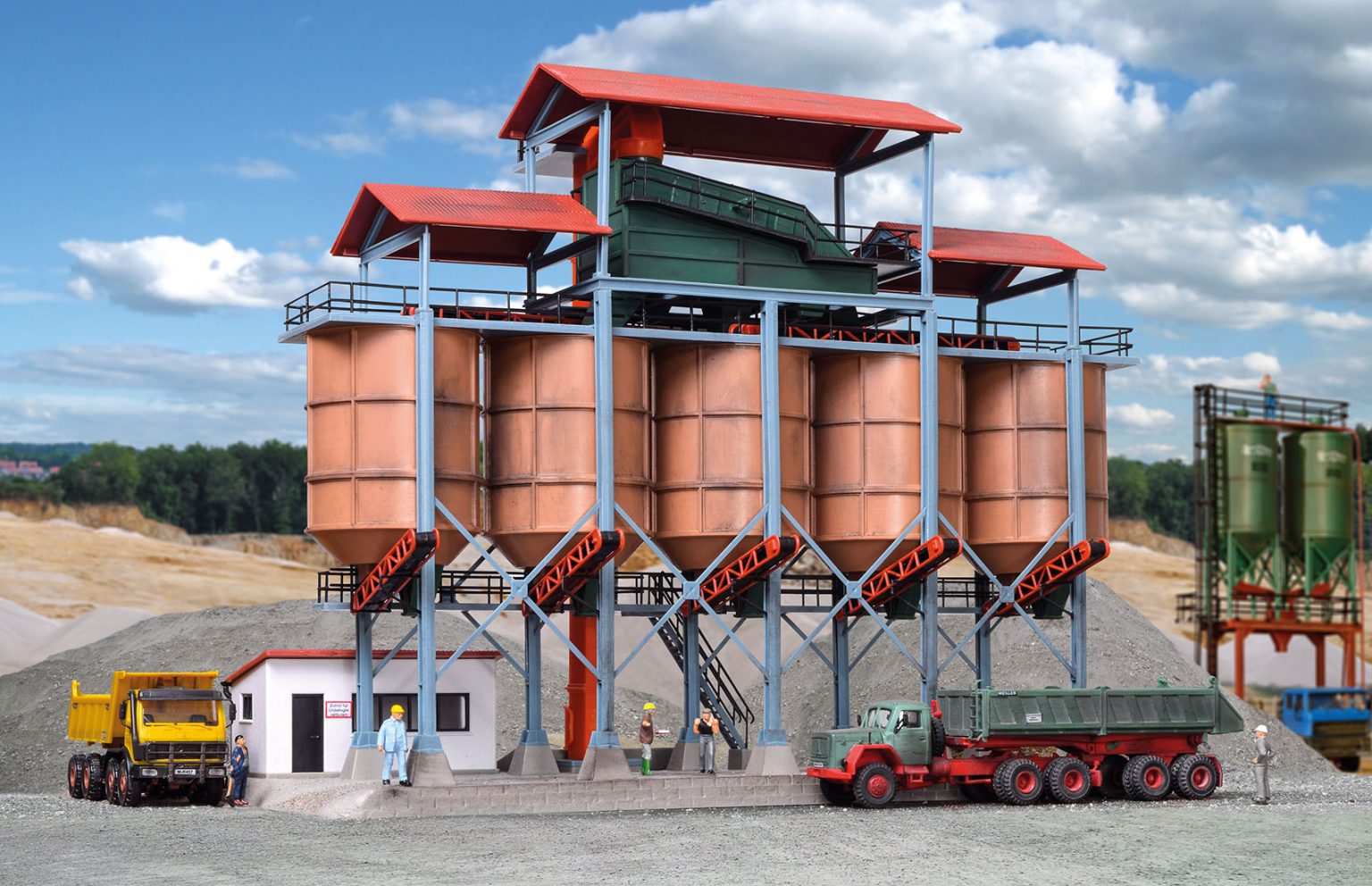 H0 Gravel quarry - Kit - E-trains