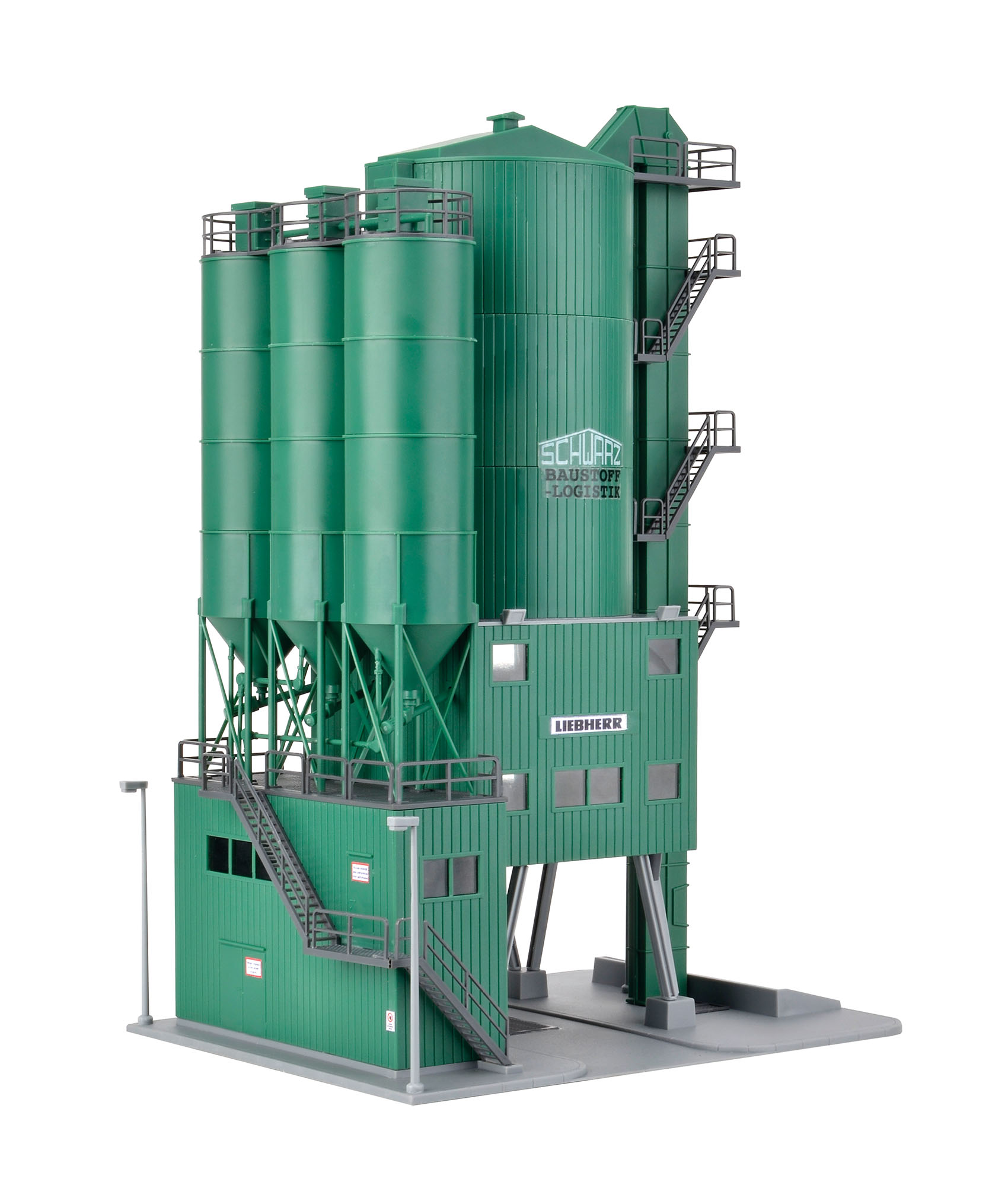 H0 Concrete factory SchwarzBau - Kit - E-trains