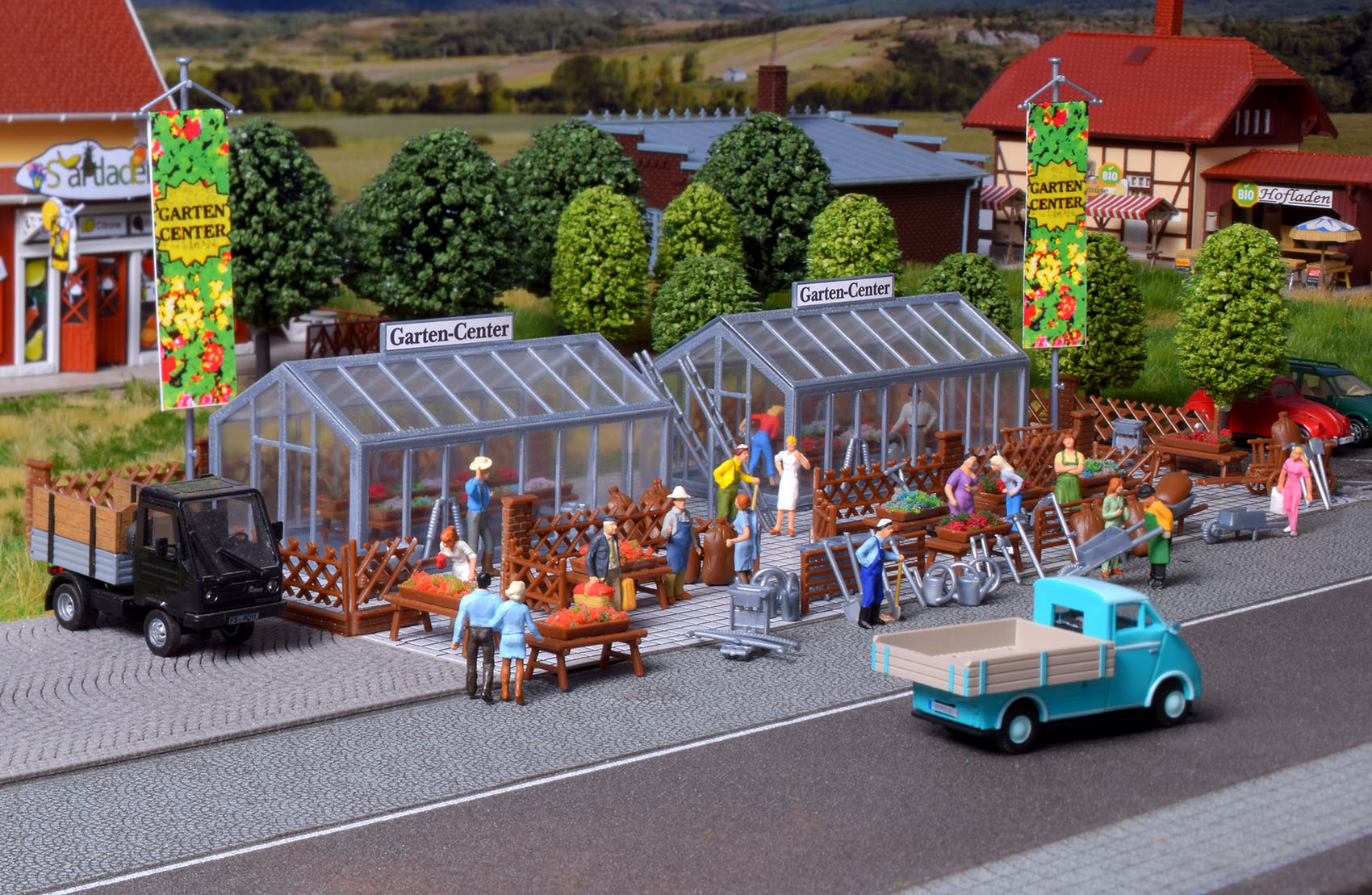 H0 Garden center - Kit - E-trains