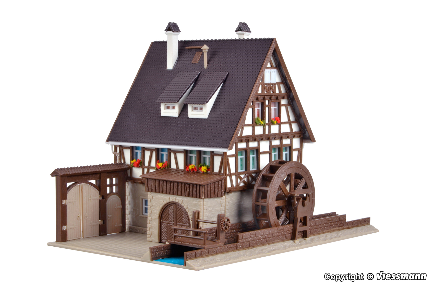 N Grain mill - Kit - E-trains