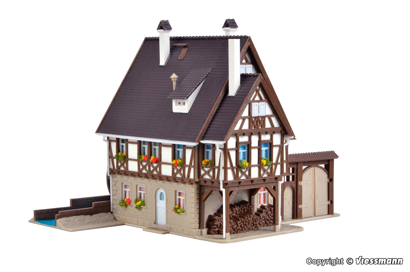N Grain mill - Kit - E-trains