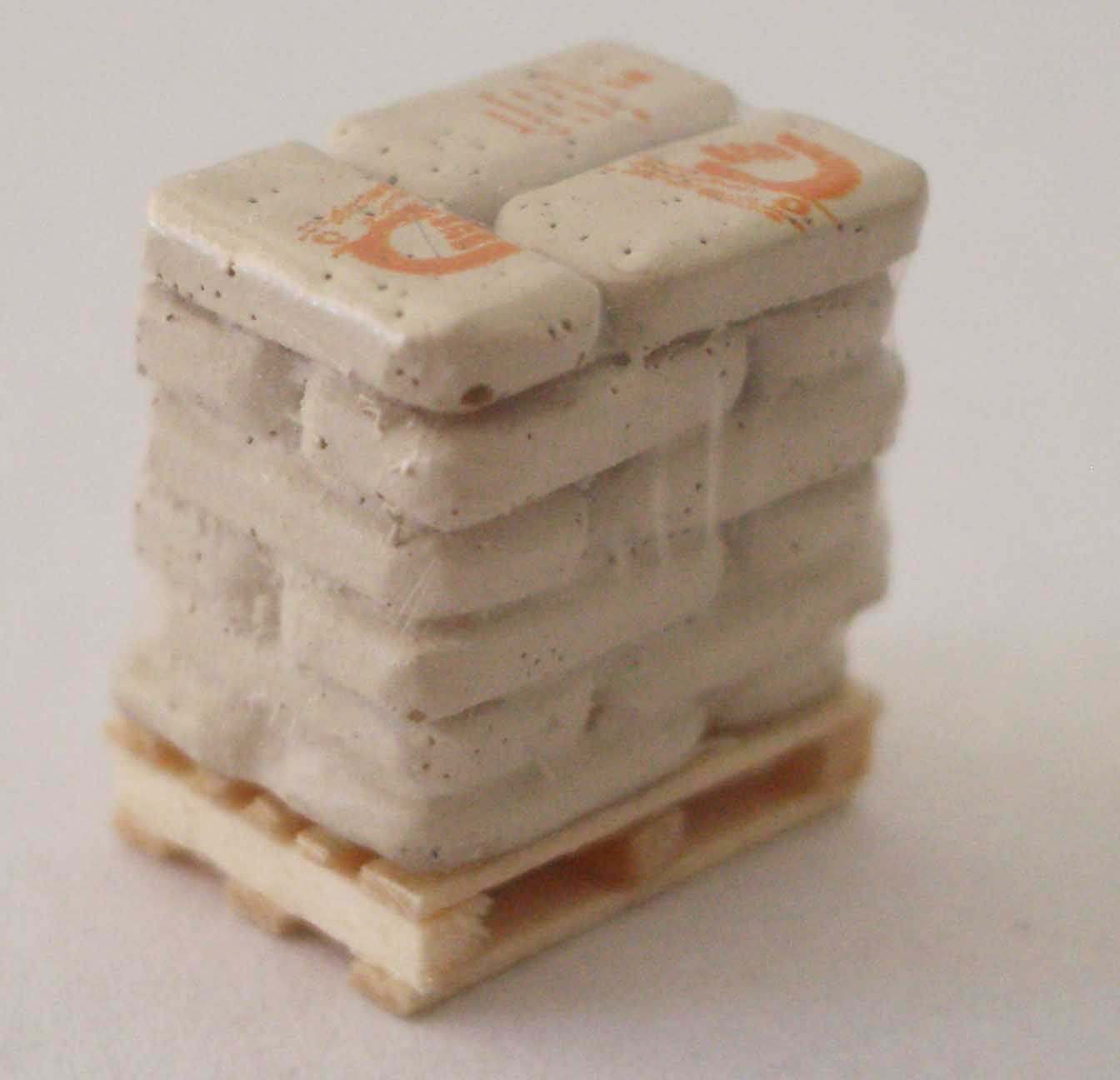Bags of Cement on a Pallet - E-trains