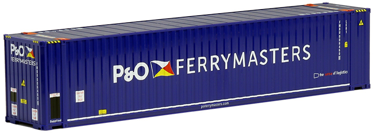 45ft HC Container - P&O - E-trains