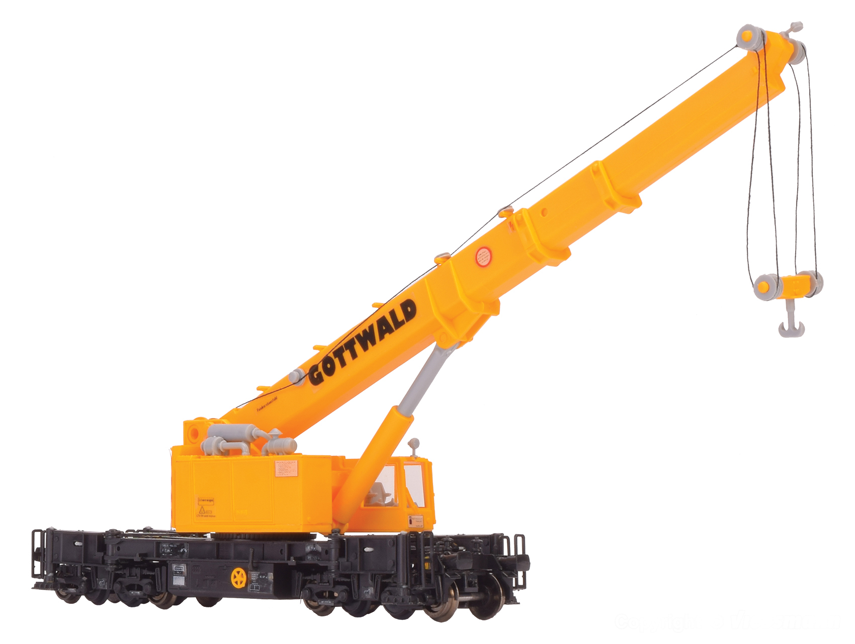 H0 Telescopic crane GOTTWALD GS 100.06 T - E-trains