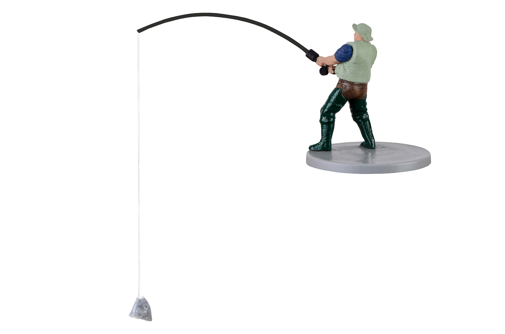 H0 Fisherman, moving - E-trains