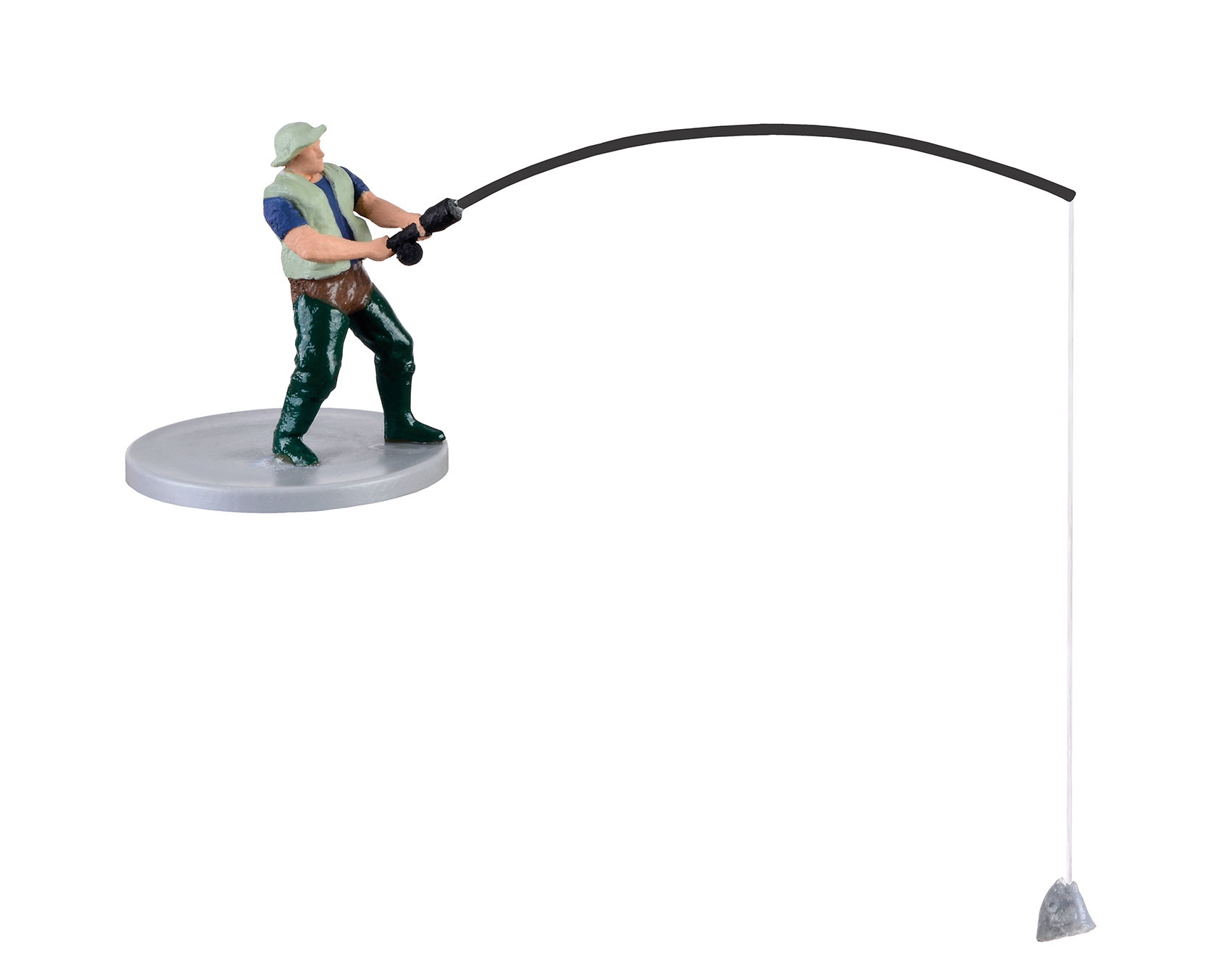 H0 Fisherman, moving - E-trains