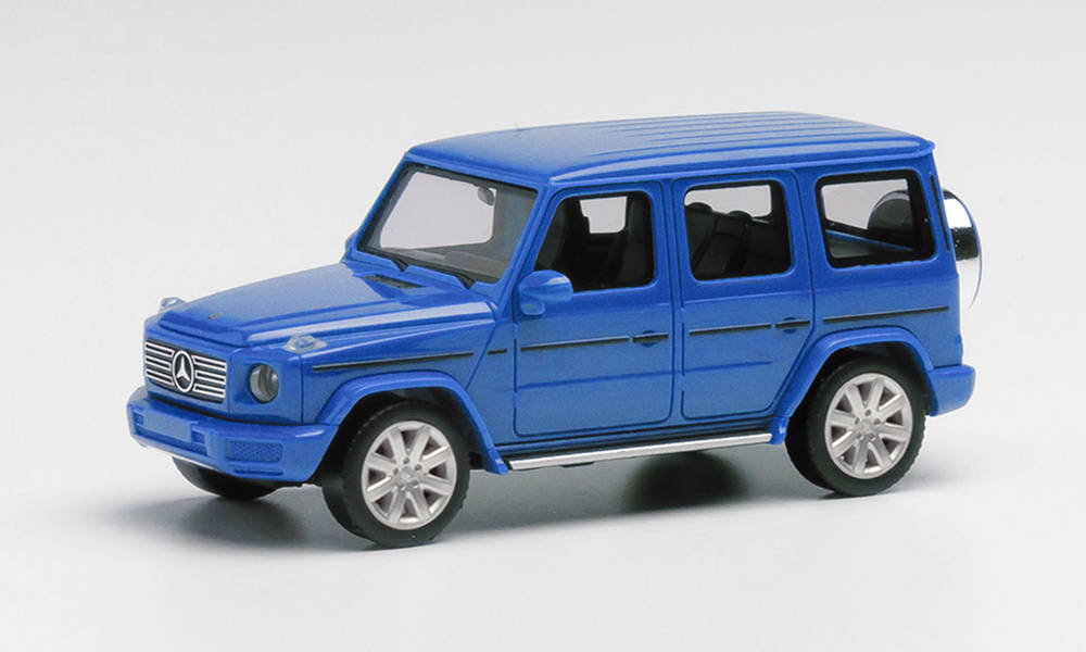 MERCEDES-BENZ G-CLASS SOUTH SEA BLUE METALLIC - E-trains