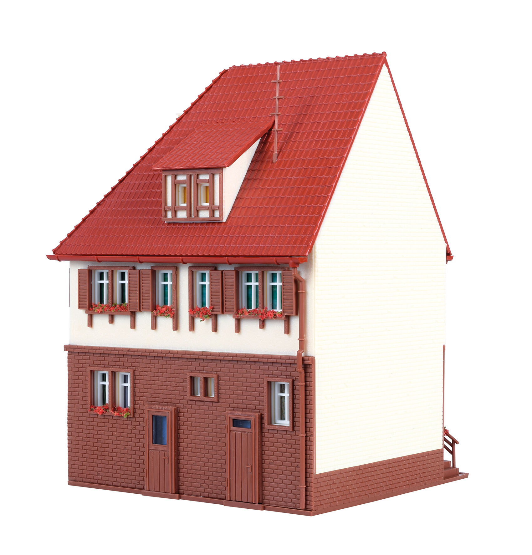 H0 Butcher‘s shop Bahnhofstraße 19 - Kit - E-trains