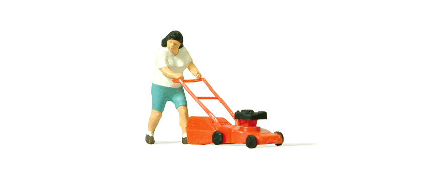 Mowing the Lawn - E-trains