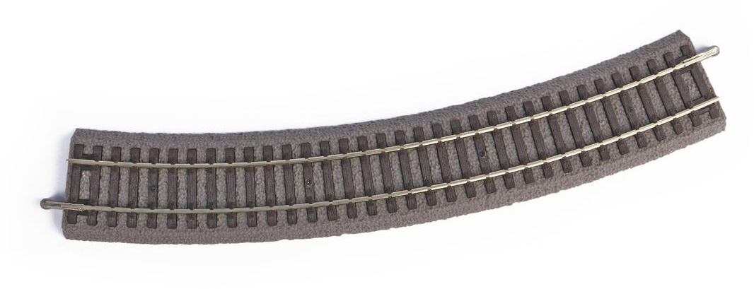 PIKO A-Track w. Roadbed R3 484mm - E-trains