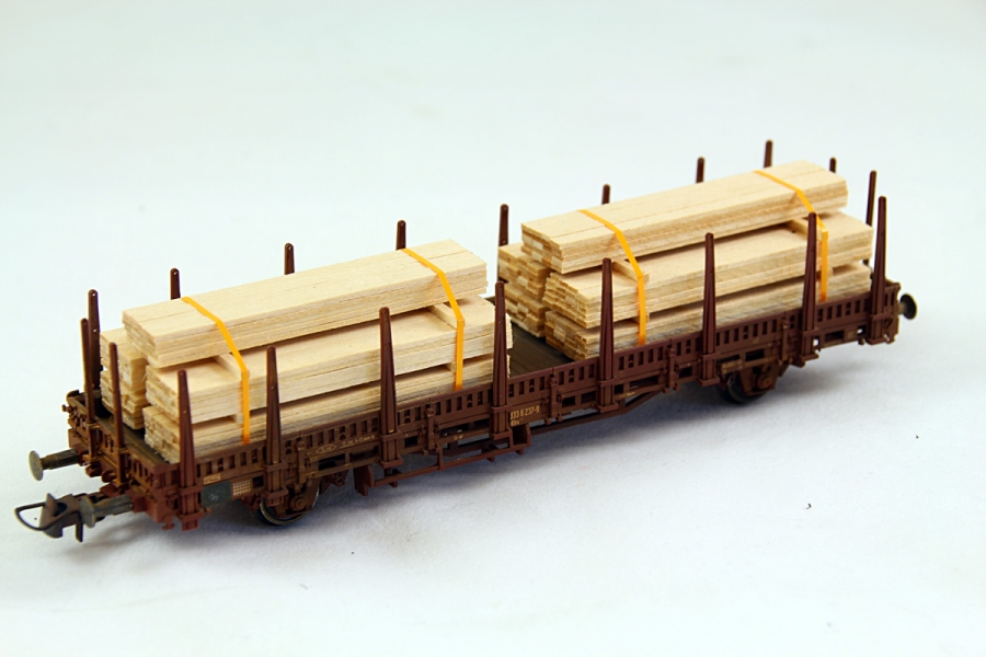 Stacks of Timber Boards - E-trains