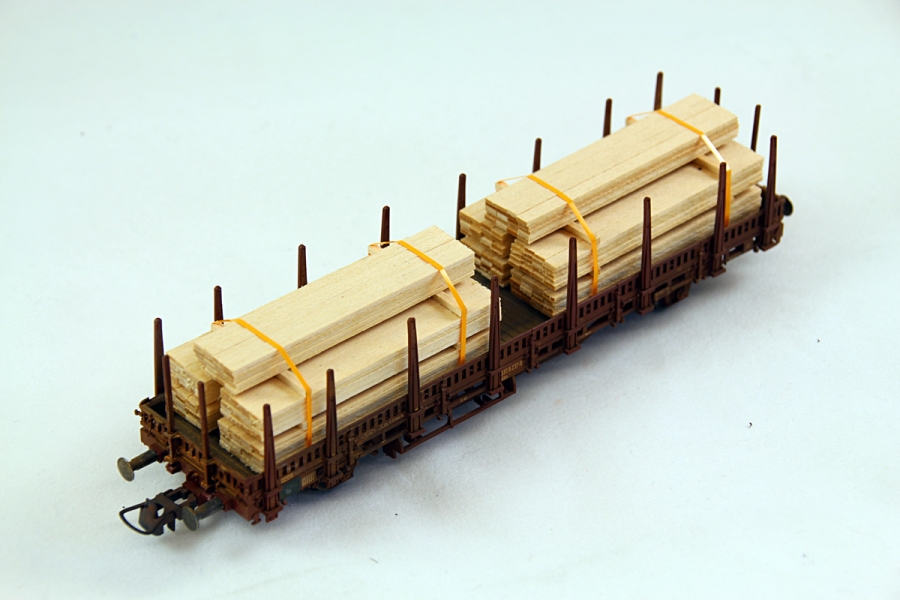 Stacks of Timber Boards - E-trains