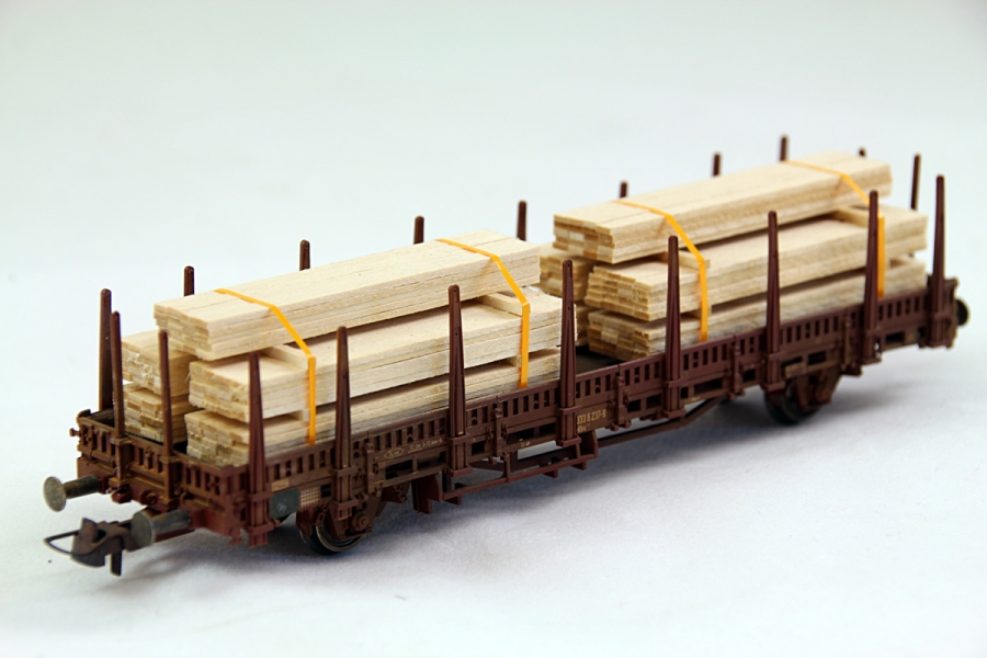 Stacks of Timber Boards - E-trains