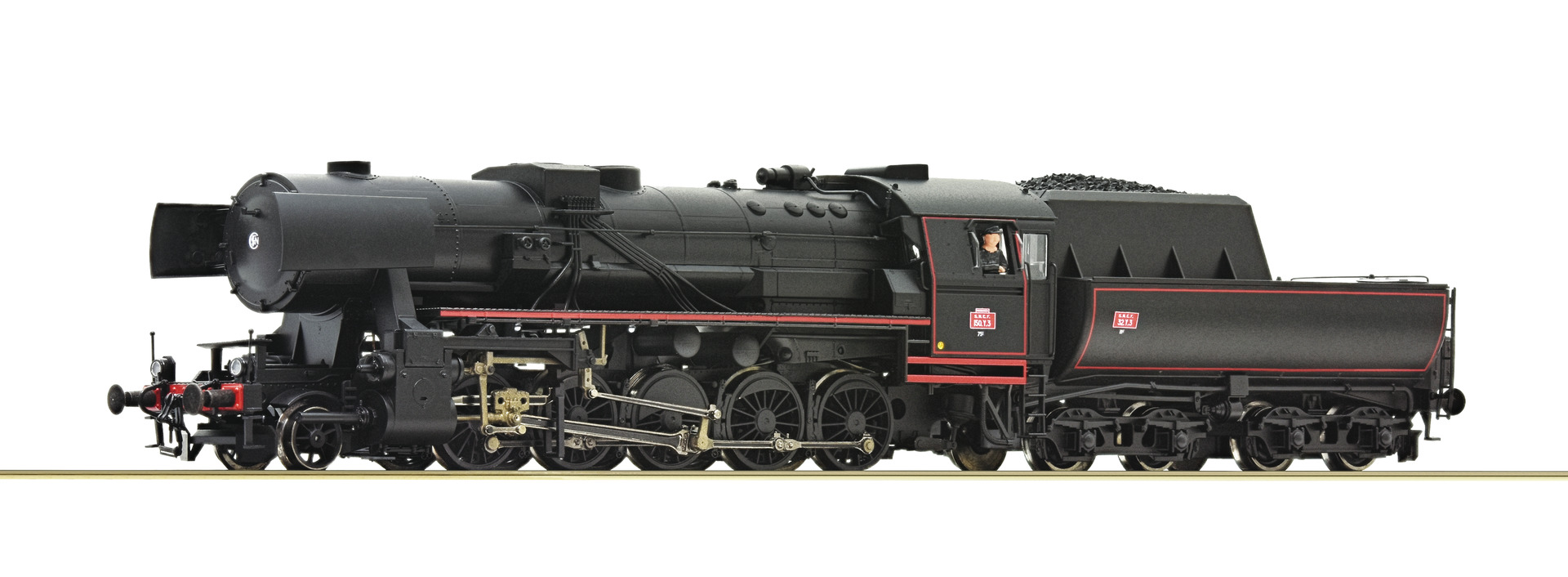 DCC - Steam locomotive 150 Y, SNCF - E-trains