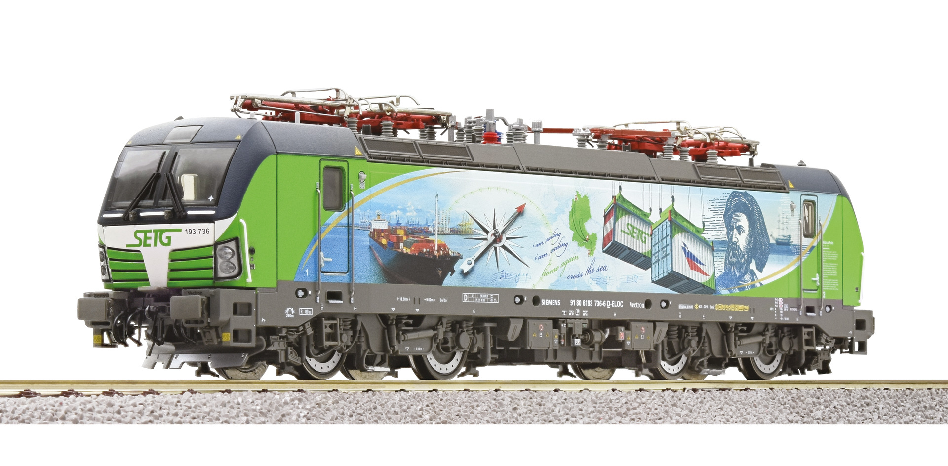 DC - Electric locomotive 193 736-6, SETG - E-trains