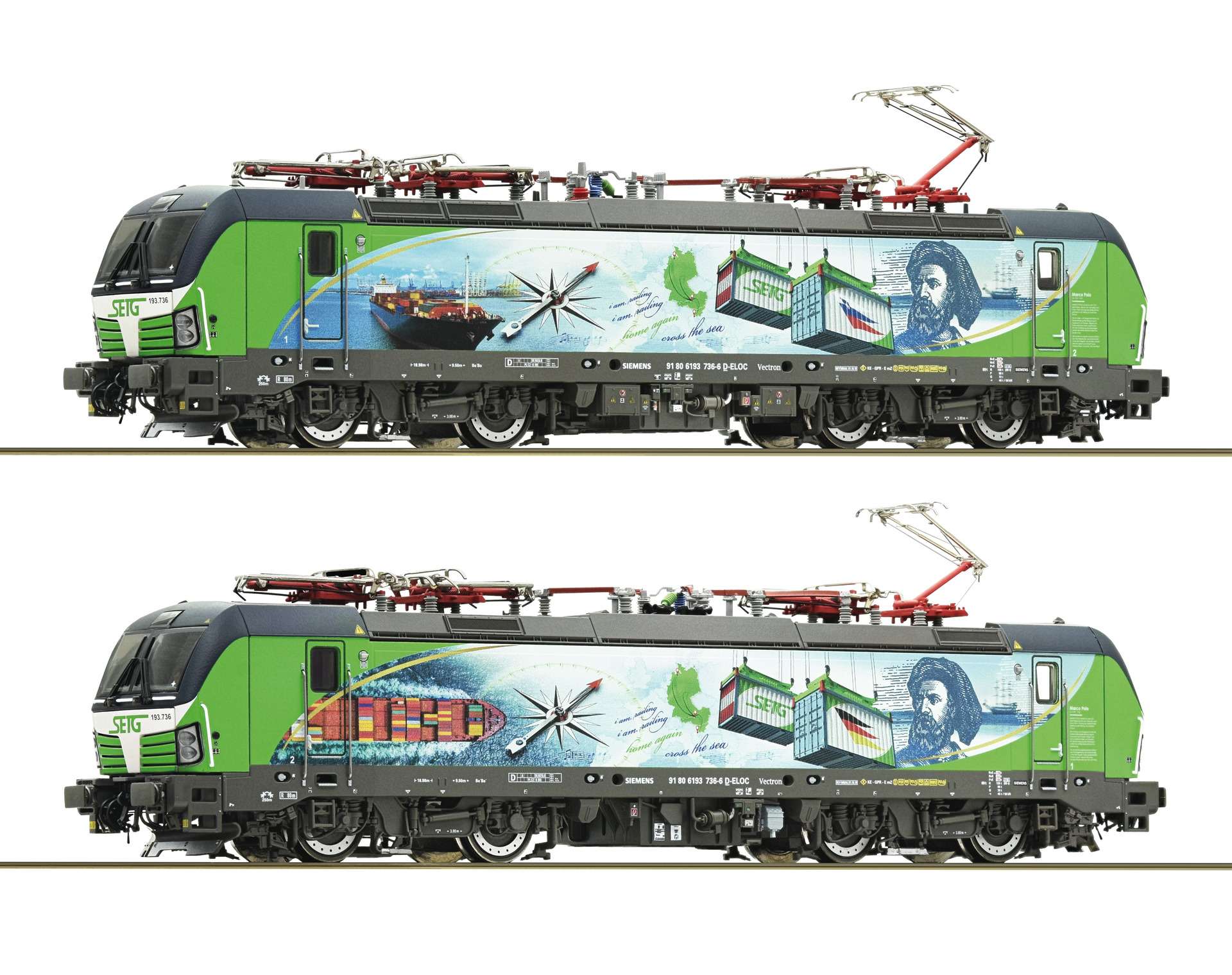 DC - Electric locomotive 193 736-6, SETG - E-trains