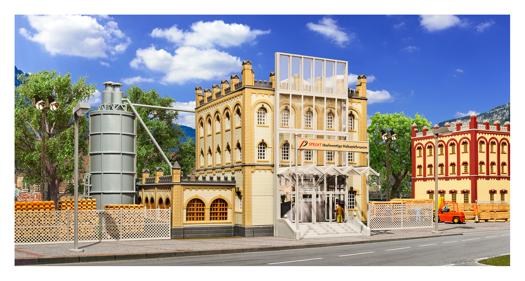 H0 Wood toy factory "Specht" - Kit - E-trains