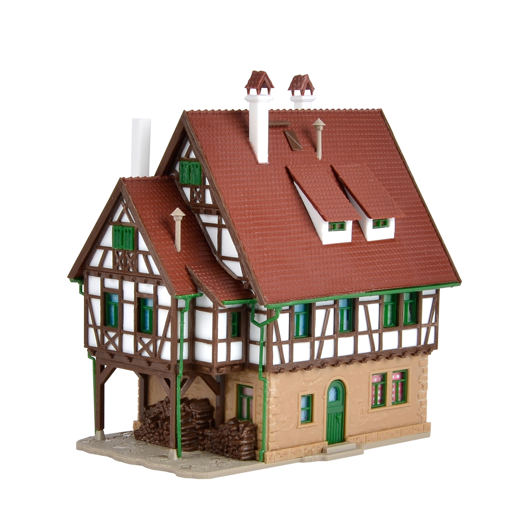 Half-timbered house - Kit - E-trains