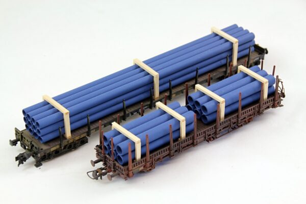 Pipe Set - 2 x short & 1 x Long - E-trains