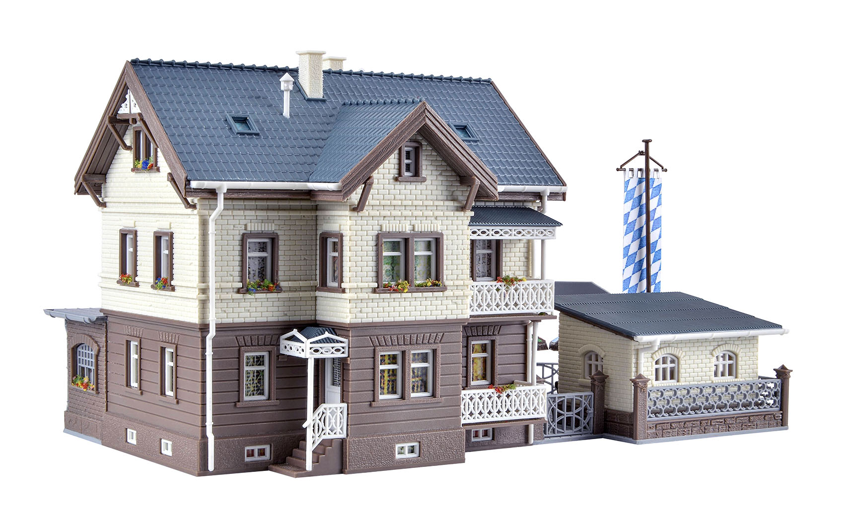 H0 Station restaurant - Kit - E-trains